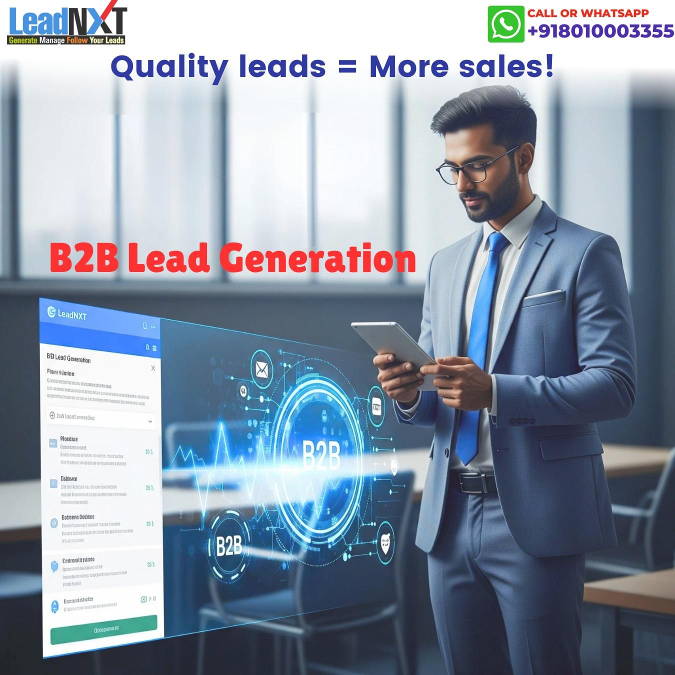 B2B Lead Generation | LeadNXT